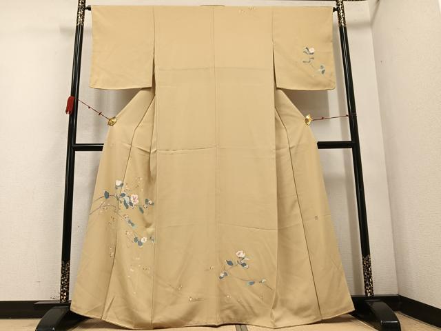 ■■■　サイズ　■■■ 身丈 162cm（肩から） 裄丈 64.5cm 袖丈 47cm　縫込み 5cm 袖幅 32cm 前幅 24cm 後幅 30cm 着物縫いこみ 内揚げ 4cm 裄 お袖側 約3cm　身頃側 約1cm ■■■　商品詳細　...