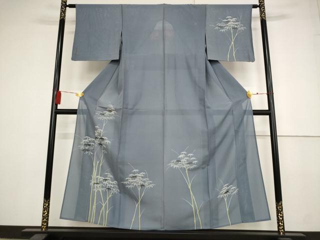 ■■■　サイズ　■■■ 身丈 153.5cm（肩から） 裄丈 61.5cm 袖丈 44cm　縫込み 5cm 袖幅 32cm 前幅 20cm 後幅 28cm 着物縫いこみ 内揚げ 2.5cm 裄 お袖側 約1.5cm　身頃側 約2.5cm ■...