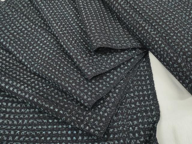 ■■■　サイズ　■■■ 長さ　　着尺分あり 幅　　　約34.5cm ■■■　商品詳細　■■■ 【綿・未使用】 状態は接写画像のように表地所々にヤケがございます。 久留米絣(くるめかすり)は、日本三大絣の一つで 昭和51年には経済産業大臣指定...