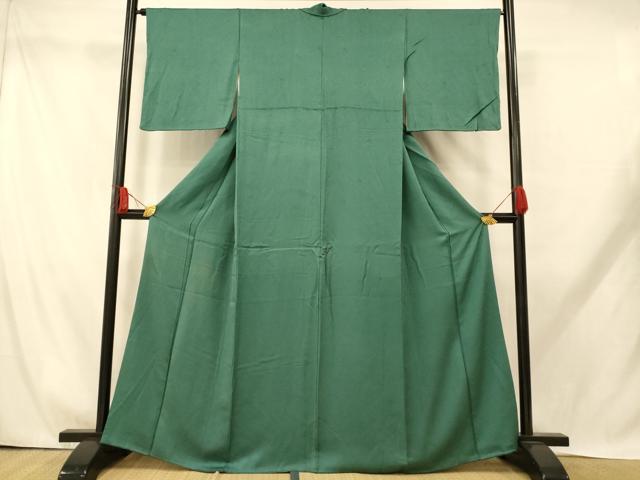 ■■■　サイズ　■■■ 身丈 163cm（肩から） 裄丈 64.5cm 袖丈 48cm　縫込み 9cm 袖幅 33cm 前幅 25.5cm 後幅 30cm 着物縫いこみ 内揚げ 4cm 裄 お袖側 約1cm　身頃側 約3cm ■■■　商品詳...