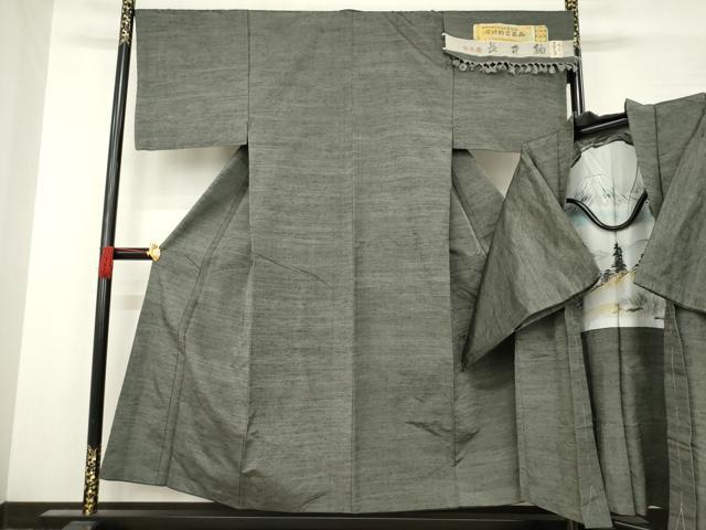 ■■■　サイズ　■■■ 【着物】 身丈 152cm（肩から） 裄丈 68cm 袖丈 48cm　縫込み 4cm 袖幅 35cm 前幅 26cm 後幅 30cm 着物縫いこみ 内揚げ 0cm 裄 お袖側 約3cm　身頃側 約4.5cm 【羽織】...