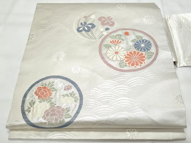 ■■■　サイズ　■■■ 長さ 354cm 幅 30.5cm程 ■■■　商品詳細　■■■ 【正絹】 詳細に関しましては、画像をご確認ください。 大変上質な逸品になります。 お安く出品致しますので、是非この機会にいかがでしょうか？ ■■■　注意...