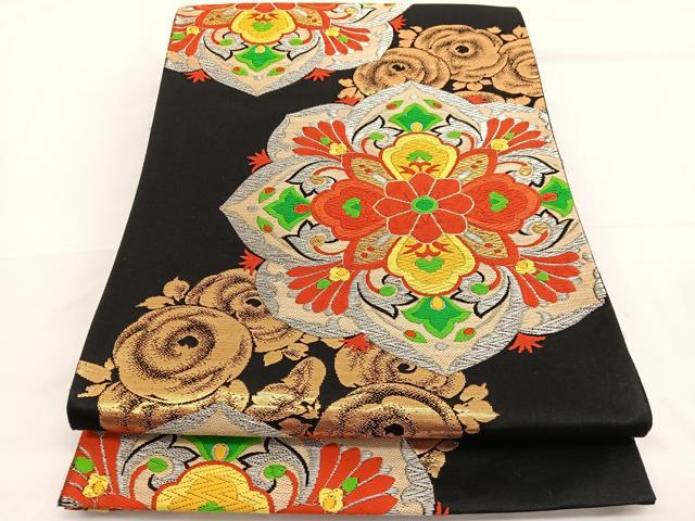 ■■■　サイズ　■■■ 長さ 420cm 幅 31.5cm程 ■■■　商品詳細　■■■ 【正絹・芯なし】 詳細に関しましては、画像をご確認ください。 大変上質な逸品になります。 お安く出品致しますので、是非この機会にいかがでしょうか？ ■■...