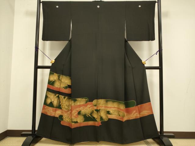 ■■■　サイズ　■■■ 身丈 160cm（肩から） 裄丈 65.5cm 袖丈 47cm　縫込み 3cm 袖幅 33cm 前幅 24.5cm 後幅 30.5cm 着物縫いこみ 内揚げ 5cm 裄 お袖側 約2cm　身頃側 約3cm ■■■　商...