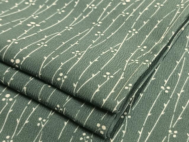 ■■■　サイズ　■■■ 身丈 162cm（肩から） 裄丈 66cm 袖丈 48cm　縫込み 2cm 袖幅 34cm 前幅 24cm 後幅 30cm 着物縫いこみ 内揚げ 0cm 裄 お袖側 約1cm　身頃側 約2cm ■■■　商品詳細　■■...