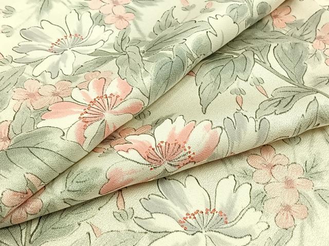 ■■■　サイズ　■■■ 身丈 170cm（肩から） 裄丈 66cm 袖丈 49cm　縫込み 6.5cm 袖幅 33cm 前幅 23cm 後幅 30.5cm 着物縫いこみ 内揚げ 0cm 裄 お袖側 約1cm　身頃側 約0cm ■■■　商品詳...