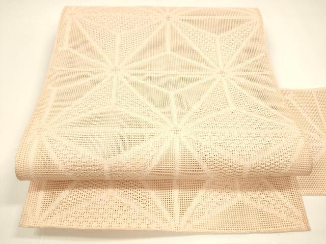 ■■■　サイズ　■■■ 長さ 355cm 幅 30cm程 ■■■　商品詳細　■■■ 【化繊・名古屋仕立て】 状態は接写画像のように 太鼓下部・胴回り・裏地に薄い汚れがございますが その他特に目立ったシミ汚れなどもなく大変良い状態です。 お安...