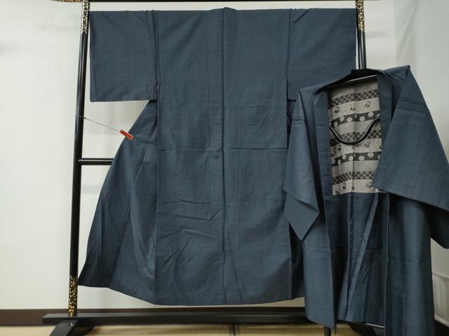 ■■■　サイズ　■■■ 【着物】 身丈 147cm（肩から） 裄丈 68cm 袖丈 49cm　縫込み 3cm 袖幅 34cm 前幅 26cm 後幅 32cm 着物縫いこみ 内揚げ 4cm 裄 お袖側 約1cm　身頃側 約2cm 【羽織】 身...