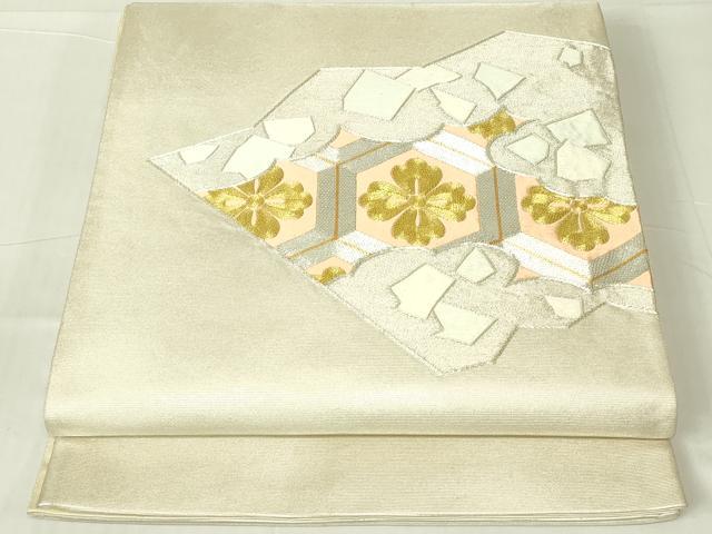■■■　サイズ　■■■ 長さ 424cm 幅 30.5cm程 ■■■　商品詳細　■■■ 【正絹】 詳細に関しましては、画像をご確認ください。 大変上質な逸品になります。 お安く出品致しますので、是非この機会にいかがでしょうか？ ■■■　注意...