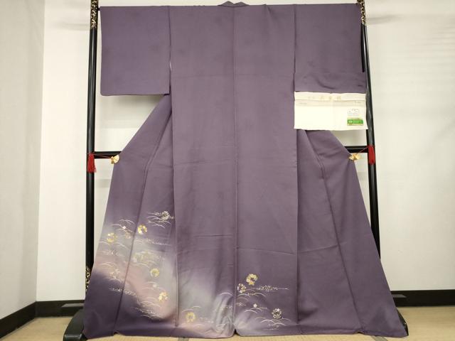 ■■■　サイズ　■■■ 身丈 173cm（肩から） 裄丈 69.5cm 袖丈 48cm　縫込み 9cm 袖幅 35cm 前幅 28cm 後幅 32cm 着物縫いこみ 内揚げ 1.5cm 裄 お袖側 約2cm　身頃側 約5cm ■■■　商品詳...