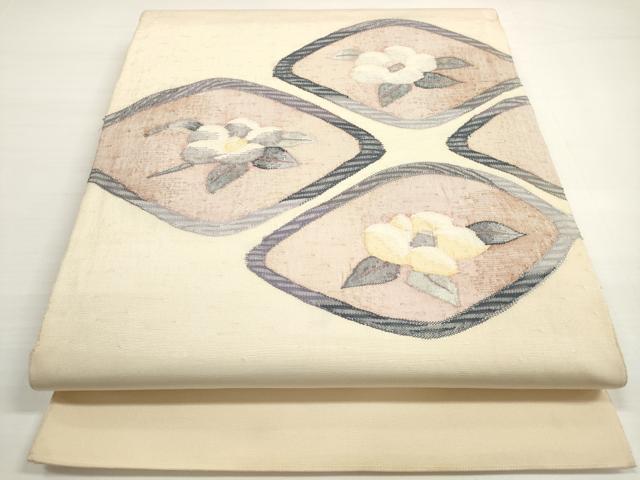 ■■■　サイズ　■■■ 長さ 440cm 幅 31.5cm程 ■■■　商品詳細　■■■ 【正絹】 詳細に関しましては、画像をご確認ください。 大変上質な逸品になります。 お安く出品致しますので、是非この機会にいかがでしょうか？ ※汚れに関し...