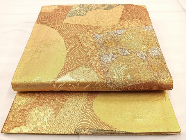 ■■■　サイズ　■■■ 長さ 466cm 幅 31cm程 ■■■　商品詳細　■■■ 【正絹】 詳細に関しましては、画像をご確認ください。 大変上質な逸品になります。 お安く出品致しますので、是非この機会にいかがでしょうか？ ※汚れ等に関しま...