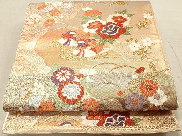 ■■■　サイズ　■■■ 長さ 442cm 幅 31cm程 ■■■　商品詳細　■■■ 【正絹】 詳細に関しましては、画像をご確認ください。 大変上質な逸品になります。 お安く出品致しますので、是非この機会にいかがでしょうか？ ■■■　注意事項...