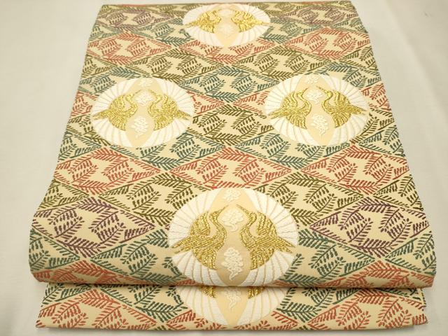 ■■■　サイズ　■■■ 長さ 412cm 幅 30.5cm程 ■■■　商品詳細　■■■ 【正絹】 状態は締めてはおりますが 特に目立ったシミ汚れなどもなく大変良い状態です。 大変上質な逸品になります。 お安く出品致しますので、是非この機会に...