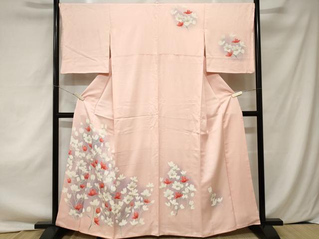 ■■■　サイズ　■■■ 身丈 160cm（肩から） 裄丈 68cm 袖丈 49cm　縫込み 6cm 袖幅 35cm 前幅 25cm 後幅 31cm 着物縫いこみ 内揚げ 0cm 裄 お袖側 約1cm　身頃側 約1cm ■■■　商品詳細　■■...