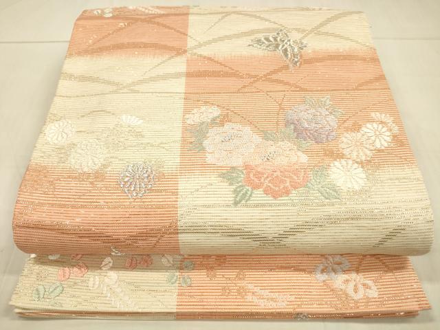 ■■■　サイズ　■■■ 長さ 432cm 幅 30.5cm程 ■■■　商品詳細　■■■ 【正絹】 状態は締めてはおりますが 特に目立ったシミ汚れなどもなく大変良い状態です。 大変上質な逸品になります。 お安く出品致しますので、是非この機会に...