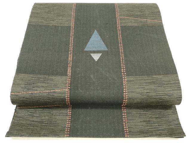 ■■■　サイズ　■■■ 長さ 338cm 幅 31cm程 ■■■　商品詳細　■■■ 【正絹】 状態は接写画像のように表地所々・裏地に薄い汚れがございます。 大変上質な逸品になりますのでぜひお手入れをされてお召しになられてはいかがでしょうか。...