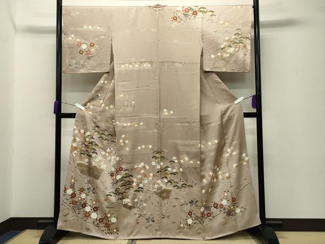 ■■■　サイズ　■■■ 身丈 164cm（肩から） 裄丈 67cm 袖丈 48.5cm　縫込み 6.5cm 袖幅 34.5cm 前幅 24cm 後幅 30.5cm 着物縫いこみ 内揚げ 7cm 裄 お袖側 約1cm　身頃側 約1.5cm ■...