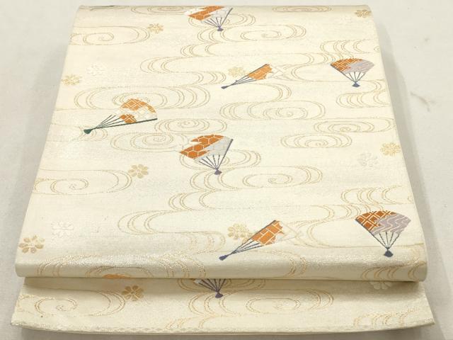 ■■■　サイズ　■■■ 長さ 424cm 幅 31cm程 ■■■　商品詳細　■■■ 【正絹・芯なし・関西仕立て】 詳細に関しましては、画像をご確認ください。 大変上質な逸品になります。 お安く出品致しますので、是非この機会にいかがでしょうか...