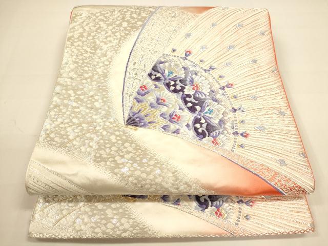 ■■■　サイズ　■■■ 長さ 424cm 幅 31cm程 ■■■　商品詳細　■■■ 【正絹・芯なし・関西仕立て】 詳細に関しましては、画像をご確認ください。 大変上質な逸品になります。 お安く出品致しますので、是非この機会にいかがでしょうか...