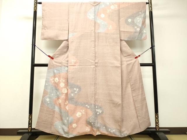 ■■■　サイズ　■■■ 身丈 156cm（肩から） 裄丈 64cm 袖丈 48cm　縫込み 6.5cm 袖幅 33cm 前幅 23cm 後幅 30.5cm 着物縫いこみ 内揚げ 7.5cm 裄 お袖側 約2cm　身頃側 約3cm ■■■　商...