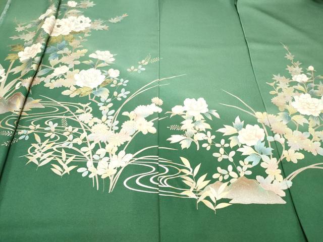 ■■■　サイズ　■■■ 長さ 　着尺分あり 幅 　　約36cm ■■■　商品詳細　■■■ 【正絹】 状態は参考画像のように表地所々・裏面所々に薄い汚れがございます。 大変上質な逸品になります。 お安く出品致しますので、是非この機会にいかがで...