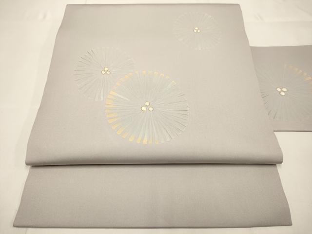 ■■■　サイズ　■■■ 長さ 368.5cm 幅 30.5cm程 ■■■　商品詳細　■■■ 【正絹】 状態は締めてはおりますが 特に目立ったシミ汚れなどもなく大変良い状態です。 大変上質な逸品になります。 お安く出品致しますので、是非この機...