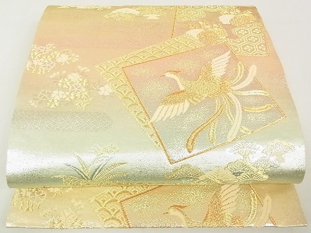 ■■■　サイズ　■■■ 長さ 422cm 幅 31cm程 ■■■　商品詳細　■■■ 【正絹】 詳細に関しましては、画像をご確認ください。 着用時には見えない部分になりますので あまり気にならずお召になれるかと思います。 大変上質な逸品になり...