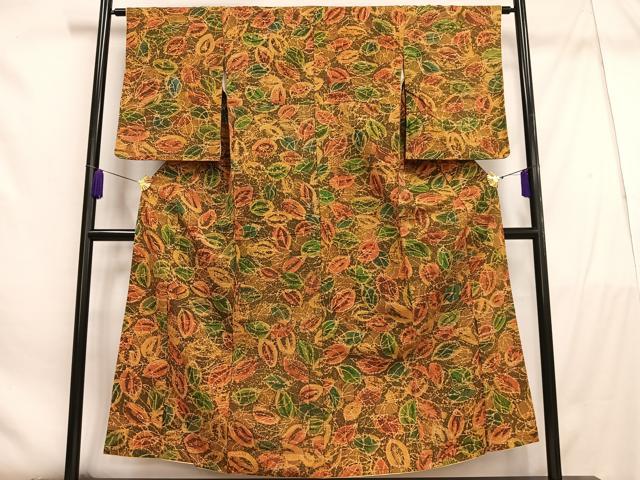 ■■■　サイズ　■■■ 身丈 152cm（肩から） 裄丈 63cm 袖丈 56cm　縫込み 6cm 袖幅 32cm 前幅 22cm 後幅 28cm 着物縫いこみ 内揚げ 0cm 裄 お袖側 約2cm　身頃側 約1cm ■■■　商品詳細　■■...