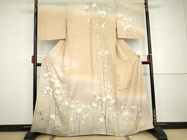 ■■■　サイズ　■■■ 身丈 161.5cm（肩から） 裄丈 67cm 袖丈 49cm　縫込み 6.5cm 袖幅 35cm 前幅 25cm 後幅 30cm 着物縫いこみ 内揚げ 4.5cm 裄 お袖側 約0cm　身頃側 約1.5cm ■■■...