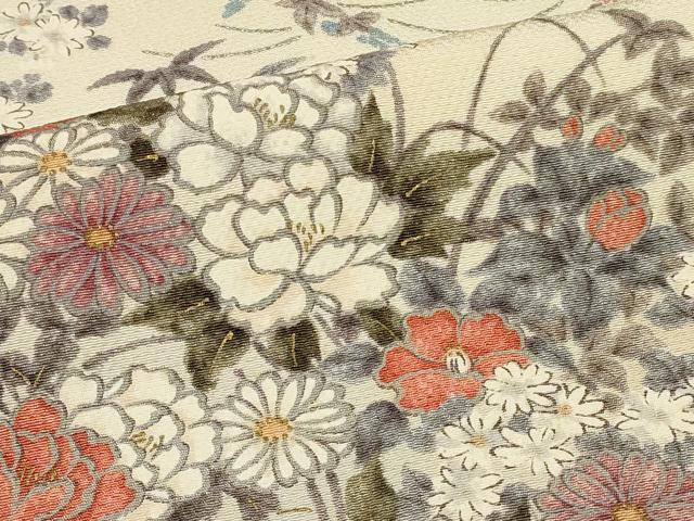 ■■■　サイズ　■■■ 身丈 151cm（肩から） 裄丈 65cm 袖丈 46.5cm　縫込み 4cm 袖幅 33.5cm 前幅 22.5cm 後幅 29.5cm 着物縫いこみ 内揚げ 0cm 裄 お袖側 約2.5cm　身頃側 約3cm ■...