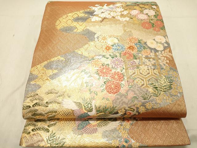 ■■■　サイズ　■■■ 長さ 432cm 幅 31cm程 ■■■　商品詳細　■■■ 【正絹】 詳細に関しましては、画像をご確認ください。 大変上質な逸品になります。 お安く出品致しますので、是非この機会にいかがでしょうか？ ■■■　注意事項...