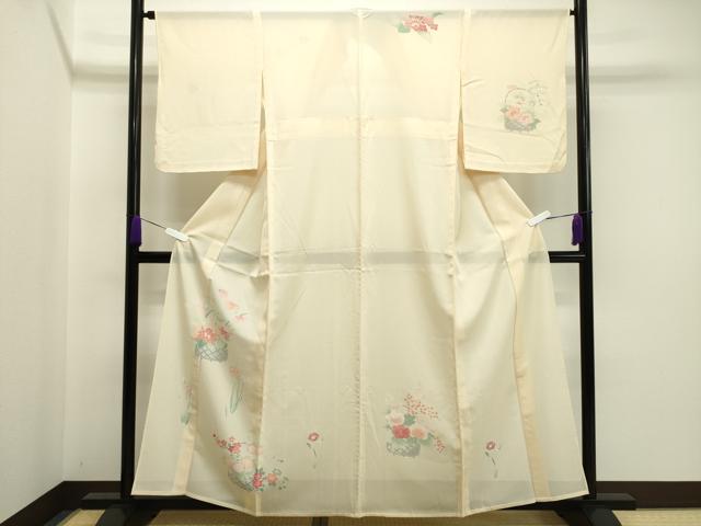 ■■■　サイズ　■■■ 身丈 158.5cm（肩から） 裄丈 65cm 袖丈 52.5cm　縫込み 3cm 袖幅 32.5cm 前幅 23cm 後幅 31cm 着物縫いこみ 内揚げ 3cm 裄 お袖側 約1.5cm　身頃側 約0cm ■■■...