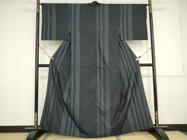 ■■■　サイズ　■■■ 身丈 161cm（肩から） 裄丈 65.5cm 袖丈 48.5cm　縫込み 4.5cm 袖幅 33cm 前幅 23.5cm 後幅 29cm 着物縫いこみ 内揚げ 3.5cm 裄 お袖側 約4cm　身頃側 約3cm ■...