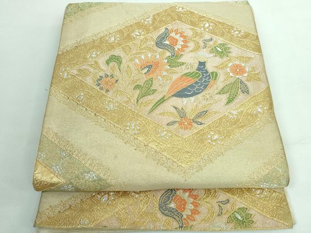 ■■■　サイズ　■■■ 長さ 412cm 幅 29.5cm程 ■■■　商品詳細　■■■ 【正絹・芯なし・関西仕立て】 詳細に関しましては、画像をご確認ください。 大変上質な逸品になります。 お安く出品致しますので、是非この機会にいかがでしょ...