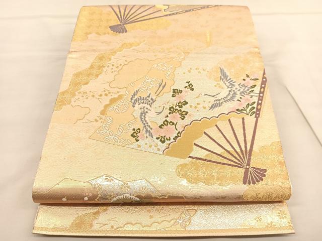 ■■■　サイズ　■■■ 長さ 440cm 幅 31cm程 ■■■　商品詳細　■■■ 【正絹・関西仕立て】 詳細に関しましては、画像をご確認ください。 大変上質な逸品になります。 お安く出品致しますので、是非この機会にいかがでしょうか？ ■■...