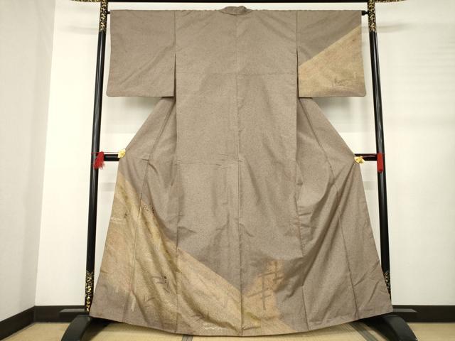 ■■■　サイズ　■■■ 身丈 162cm（肩から） 裄丈 65cm 袖丈 49cm　縫込み 6cm 袖幅 33cm 前幅 25cm 後幅 30cm 着物縫いこみ 内揚げ 3.5cm 裄 お袖側 約2cm　身頃側 約2.5cm ■■■　商品詳...