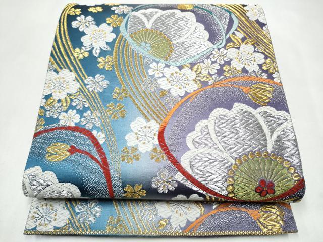 ■■■　サイズ　■■■ 長さ 456cm 幅 30.5cm程 ■■■　商品詳細　■■■ 【正絹】 状態は締めてはおりますが 特に目立ったシミ汚れなどもなく大変良い状態です。 大変上質な逸品になります。 お安く出品致しますので、是非この機会に...