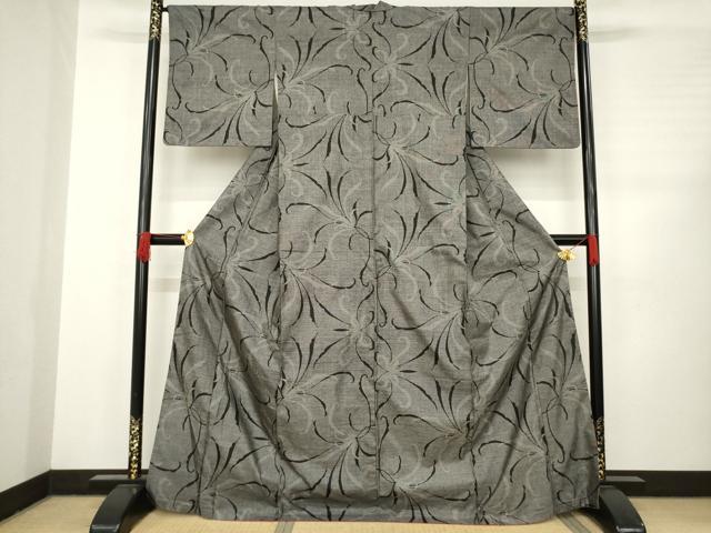 ■■■　サイズ　■■■ 身丈 168cm（肩から） 裄丈 66cm 袖丈 49cm　縫込み 7cm 袖幅 34cm 前幅 24cm 後幅 30cm 着物縫いこみ 内揚げ 0cm 裄 お袖側 約1cm　身頃側 約2cm ■■■　商品詳細　■■...