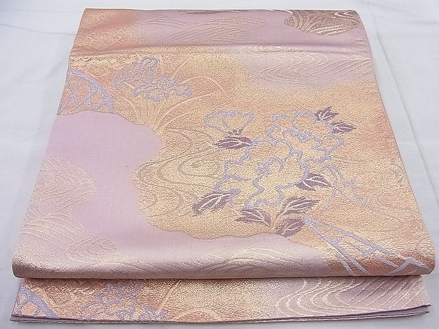 ■■■　サイズ　■■■ 長さ 420cm 幅 31cm程 ■■■　商品詳細　■■■ 【正絹】 詳細に関しましては、画像をご確認ください。 大変上質な逸品になります。 お安く出品致しますので、是非この機会にいかがでしょうか？ ※汚れ等に関しま...