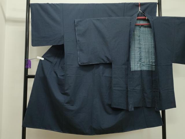 ■■■　サイズ　■■■ 【着物】 身丈 140cm（肩から） 裄丈 67.5cm 袖丈 47.5cm　縫込み 4cm 袖幅 34cm 前幅 24.5cm 後幅 30.5cm 着物縫いこみ 内揚げ 9cm 裄 お袖側 約5cm　身頃側 約4....