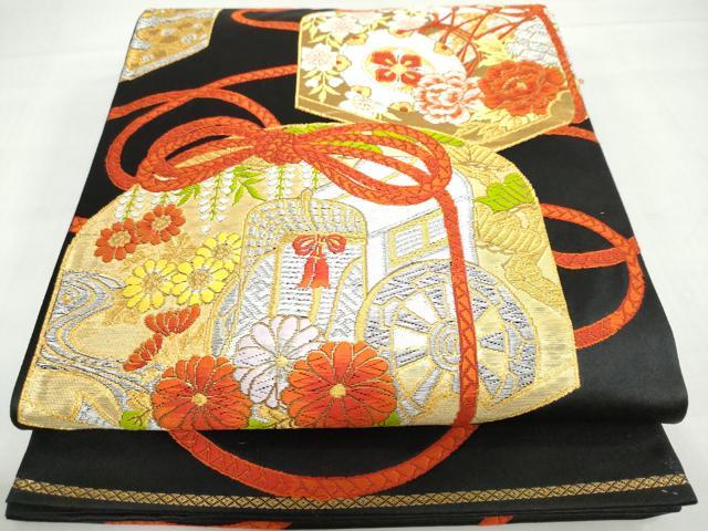 ■■■　サイズ　■■■ 長さ 420cm 幅 31cm程 ■■■　商品詳細　■■■ 【正絹】 詳細に関しましては、画像をご確認ください。 大変上質な逸品になります。 お安く出品致しますので、是非この機会にいかがでしょうか？ ■■■　注意事項...