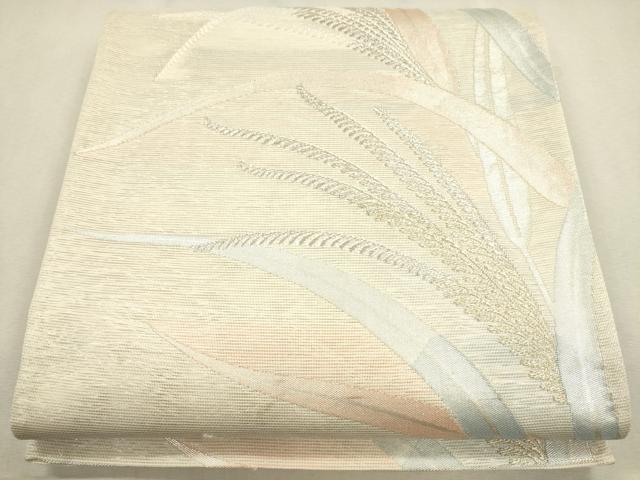 ■■■　サイズ　■■■ 長さ 428cm 幅 31cm程 ■■■　商品詳細　■■■ 【正絹・芯なし】 状態は接写画像のように 太鼓に薄い汚れがございますが その他特に目立ったシミ汚れなどもなく大変良い状態です。 大変上質な逸品になります。 ...
