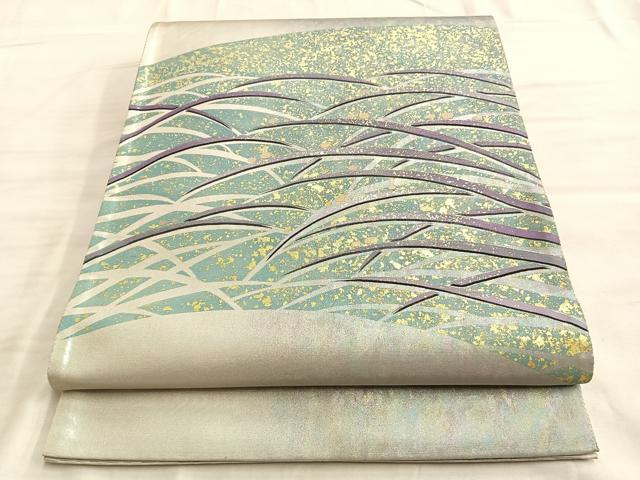 ■■■　サイズ　■■■ 長さ 422cm 幅 31cm程 ■■■　商品詳細　■■■ 【正絹】 詳細に関しましては、画像をご確認ください ※汚れ等に関しましては、着用時には見えない部分になるかと思いますのであまり気にならずお召になれるかと思い...