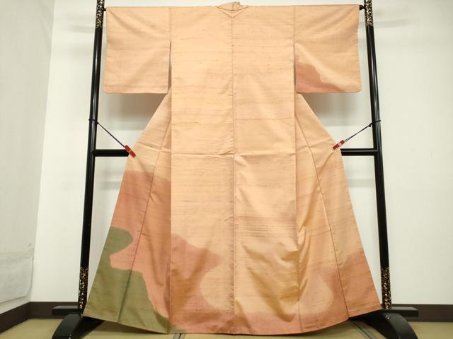■■■　サイズ　■■■ 身丈 163cm（肩から） 裄丈 65cm 袖丈 48cm　縫込み 5cm 袖幅 32cm 前幅 22cm 後幅 30cm 着物縫いこみ 内揚げ 0cm 裄 お袖側 約2.5cm　身頃側 約2cm ■■■　商品詳細　...