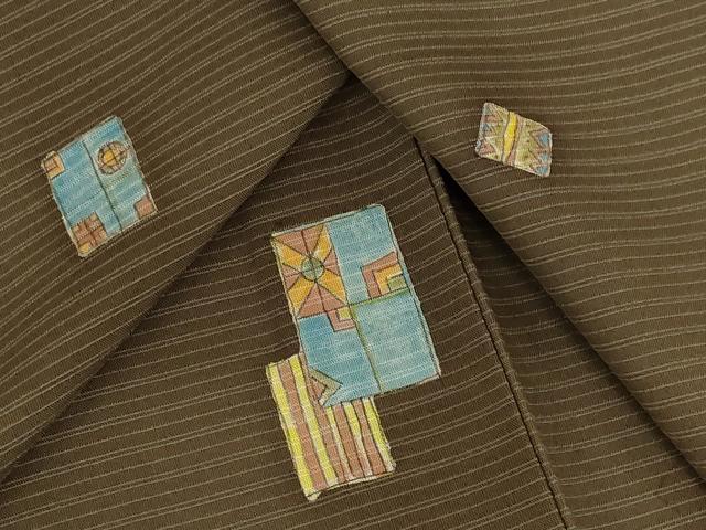 ■■■　サイズ　■■■ 身丈 172cm（肩から） 裄丈 68cm 袖丈 49cm　縫込み 5cm 袖幅 34cm 前幅 27cm 後幅 31cm 着物縫いこみ 内揚げ 4.5cm 裄 お袖側 約2cm　身頃側 約0cm ■■■　商品詳細　...