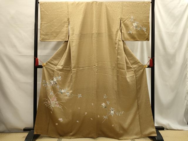 ■■■　サイズ　■■■ 身丈 163cm（肩から） 裄丈 66cm 袖丈 48cm　縫込み 5.5cm 袖幅 34cm 前幅 28.5cm 後幅 32cm 着物縫いこみ 内揚げ 5cm 裄 お袖側 約1.5cm　身頃側 約2cm ■■■　商...