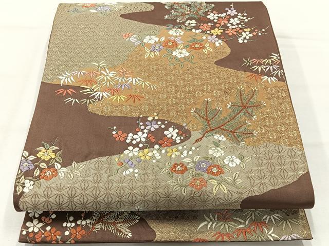 ■■■　サイズ　■■■ 長さ 428cm 幅 30cm程 ■■■　商品詳細　■■■ 【正絹】 詳細に関しましては、画像をご確認ください。 大変上質な逸品になります。 お安く出品致しますので、是非この機会にいかがでしょうか？ ■■■　注意事項...