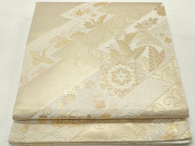 ■■■　サイズ　■■■ 長さ 440cm 幅 31cm程 ■■■　商品詳細　■■■ 【正絹・芯なし】 詳細に関しましては、画像をご確認ください。 大変上質な逸品になります。 お安く出品致しますので、是非この機会にいかがでしょうか？ ※汚れ等...