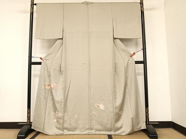 ■■■　サイズ　■■■ 身丈 166cm（肩から） 裄丈 66cm 袖丈 49cm　縫込み 3cm 袖幅 35cm 前幅 24cm 後幅 30.5cm 着物縫いこみ 内揚げ 2cm 裄 お袖側 約1cm　身頃側 約3cm ■■■　商品詳細　...